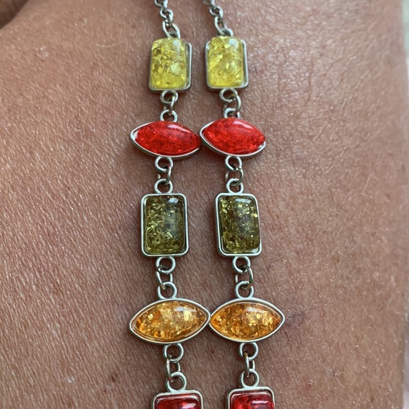 Jewelry | New Multicolor Amber Necklace | Poshmark